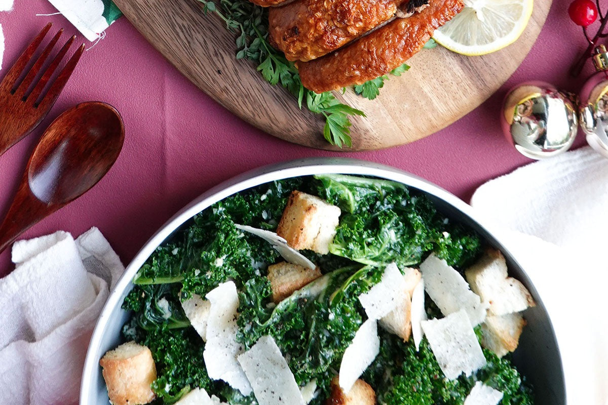 Kale Caesar Salad (4-6 pax) – Kitchen Hands